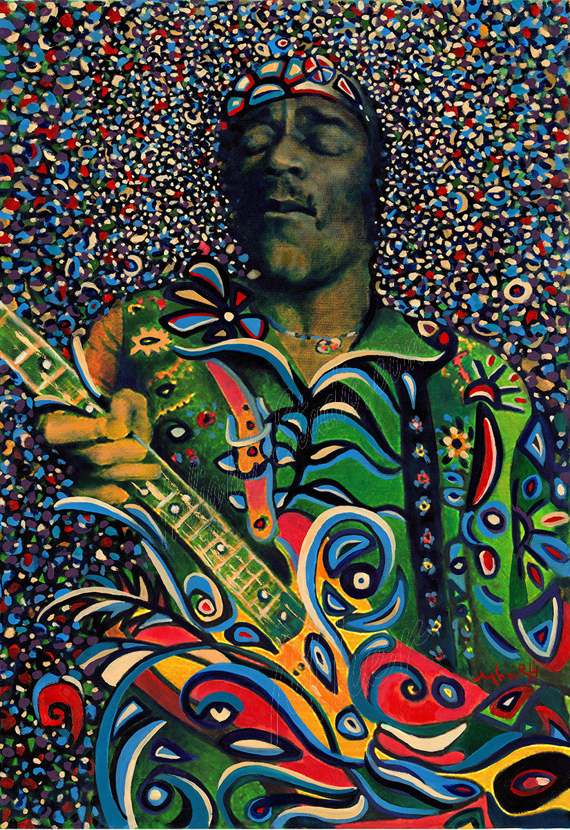 Jimi Hendrix – Art Inlight
